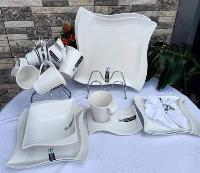 36pcs Shapely Dinner Set - Kamukunji